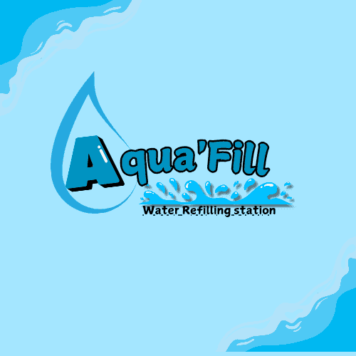 Water Refilling Station Logo