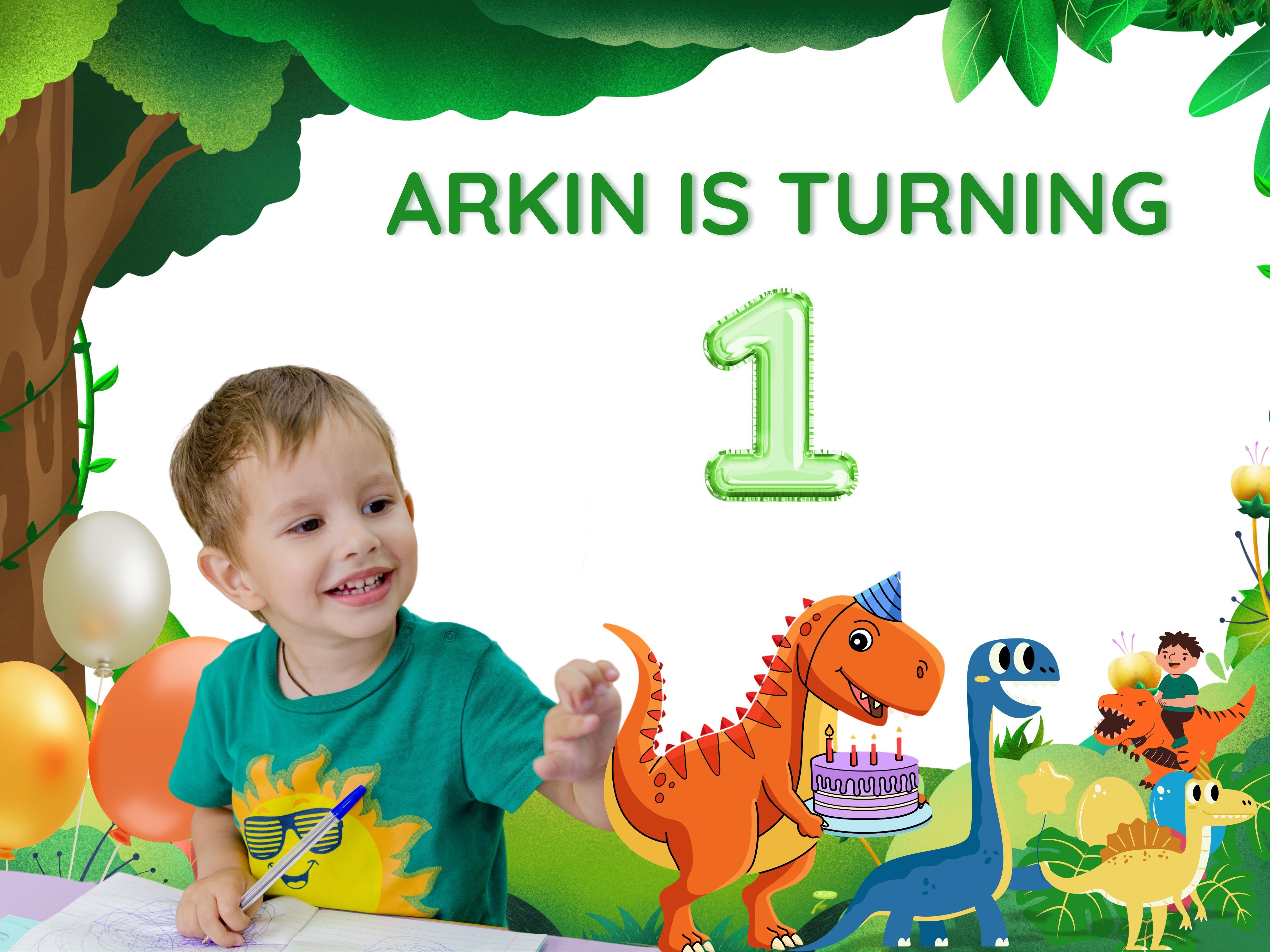 Birthday Tarpaulin Designs For Baby AMFIN® New Born 1st Birthday Baby