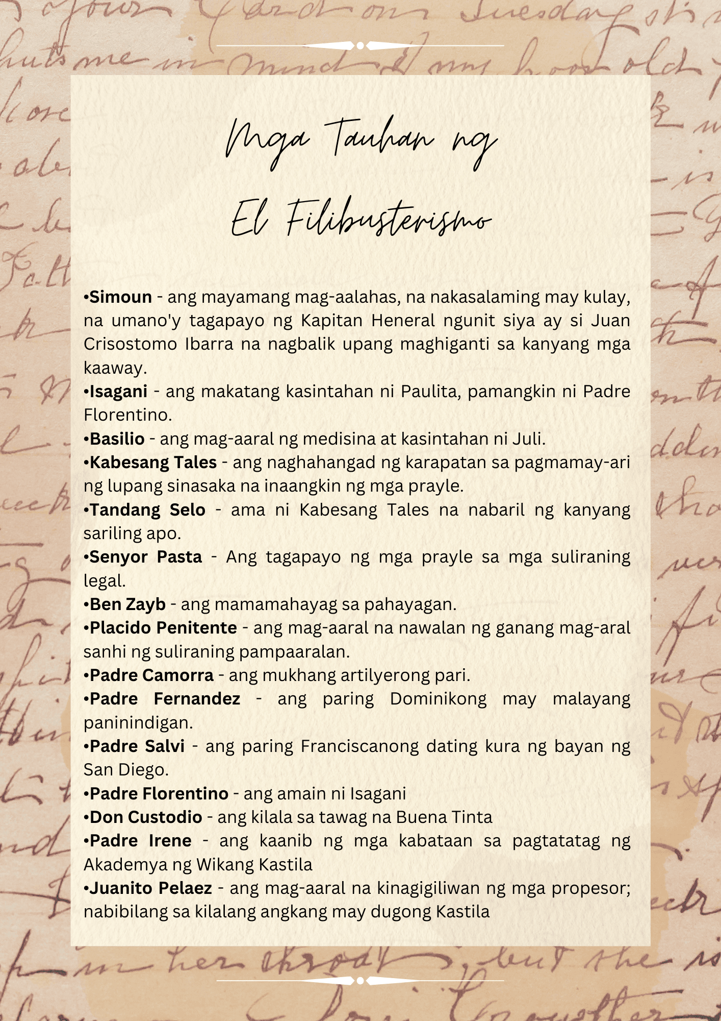 El Filibusterismo Buod