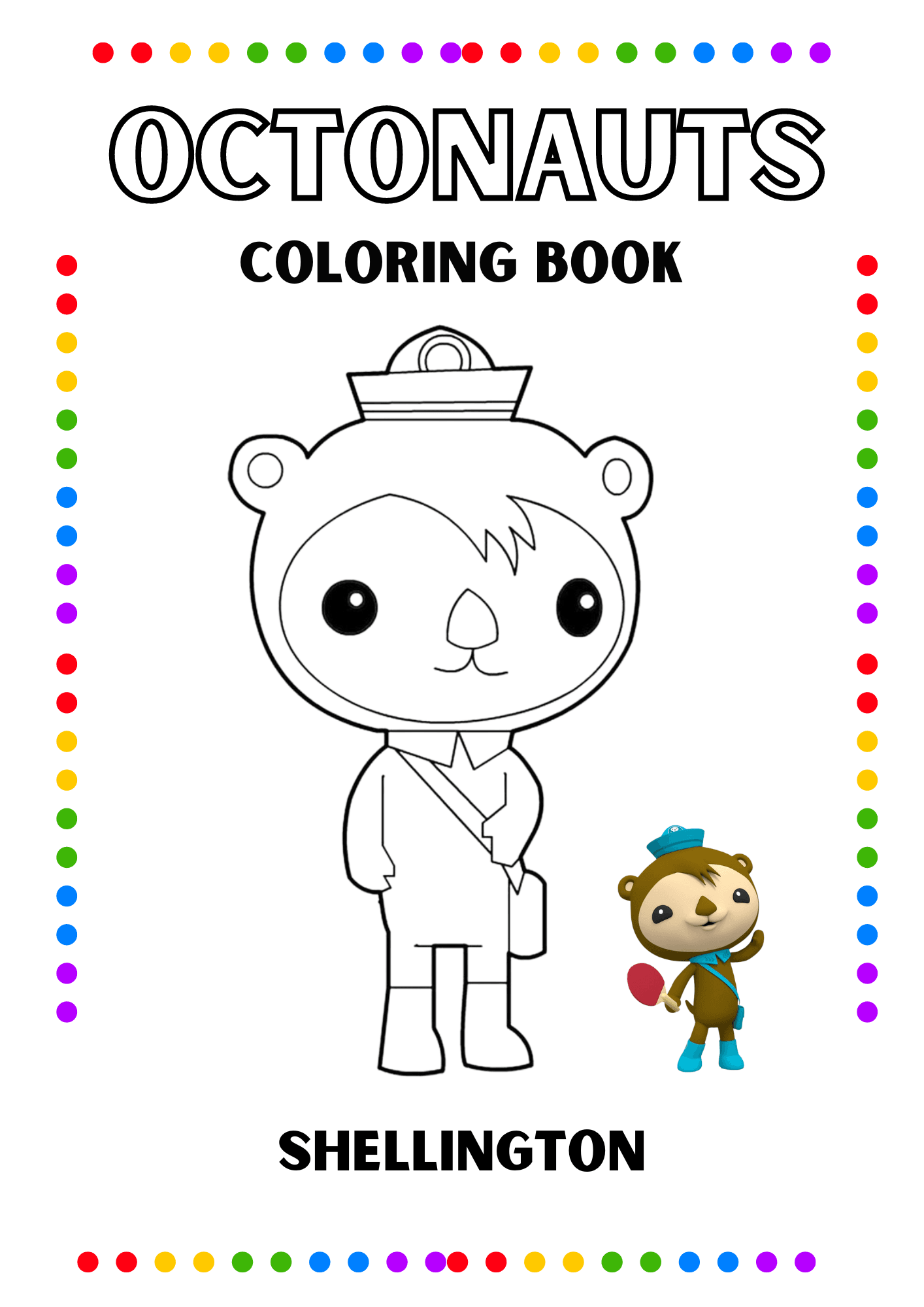 shellington coloring page