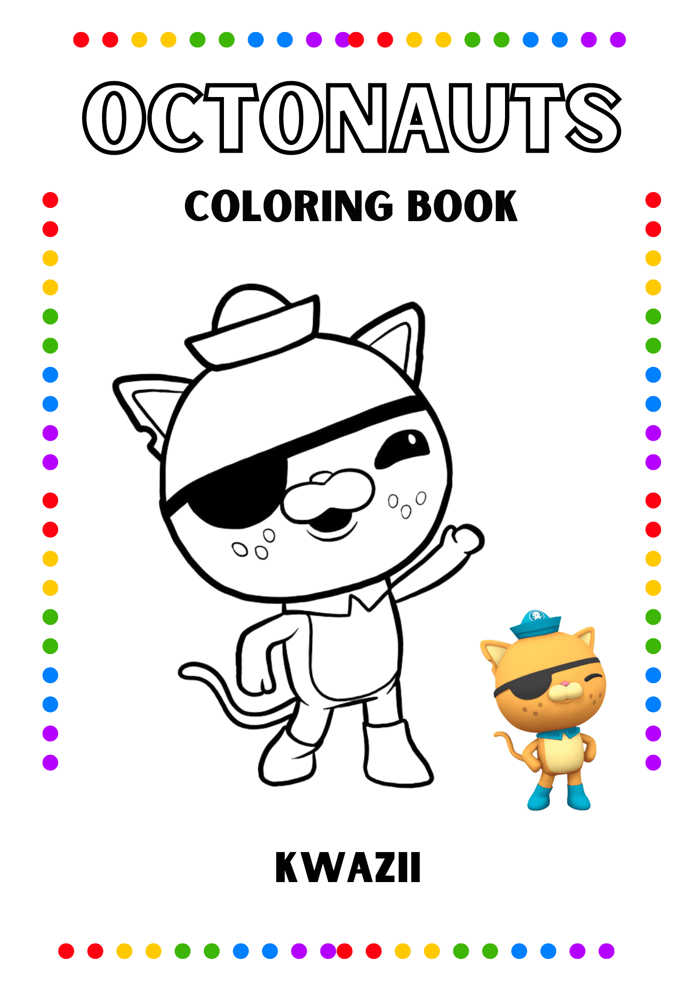 coloring book octonauts
