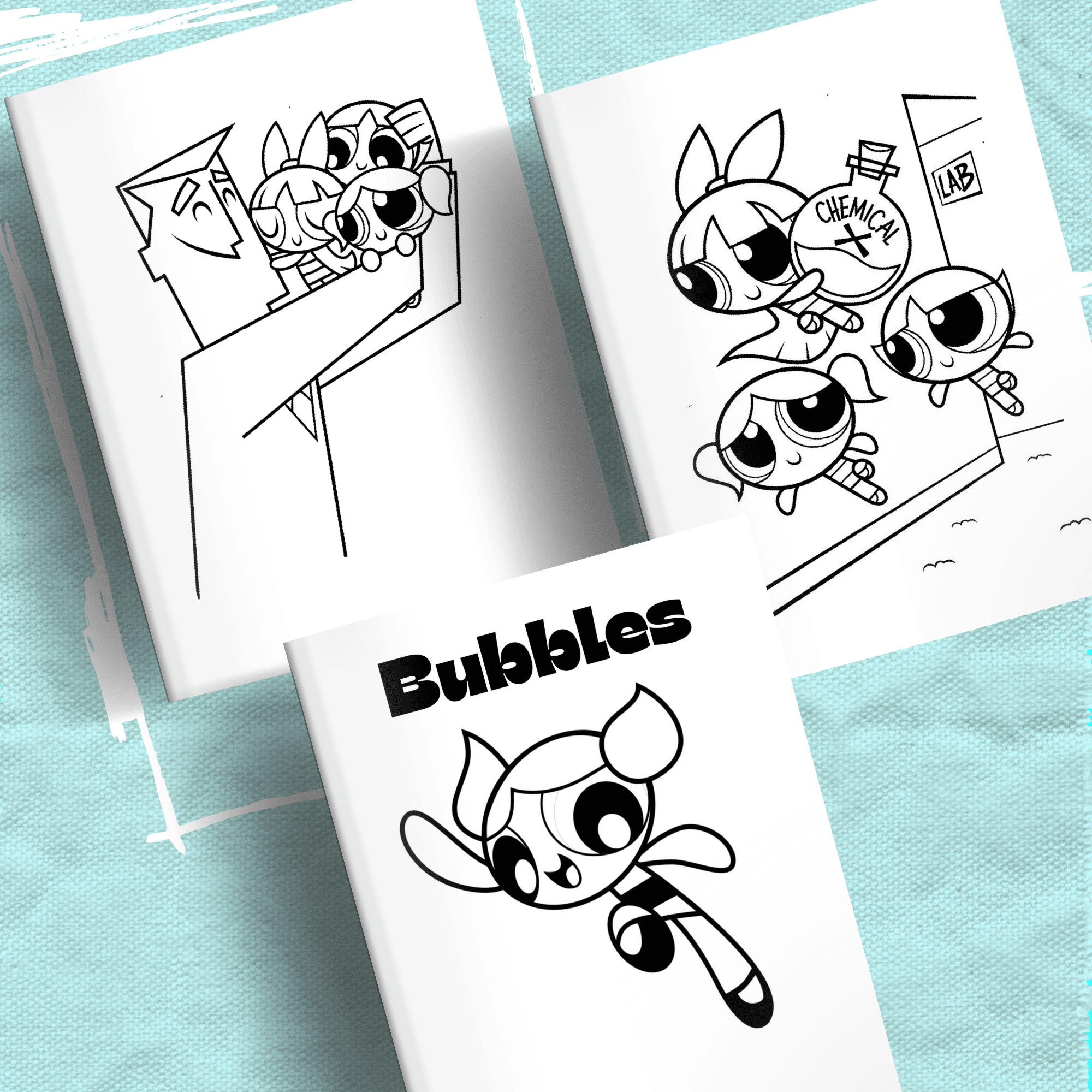 Powerpuff Girls For Coloring 5 Color Tone For Your Home By Inspiring