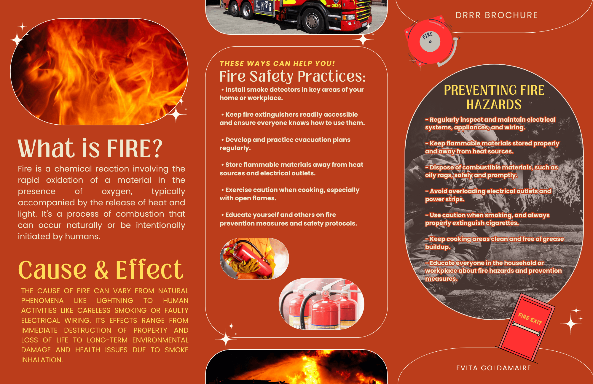 Fire Safety Brochures For Seniors Fire Safety Graphics, Designs