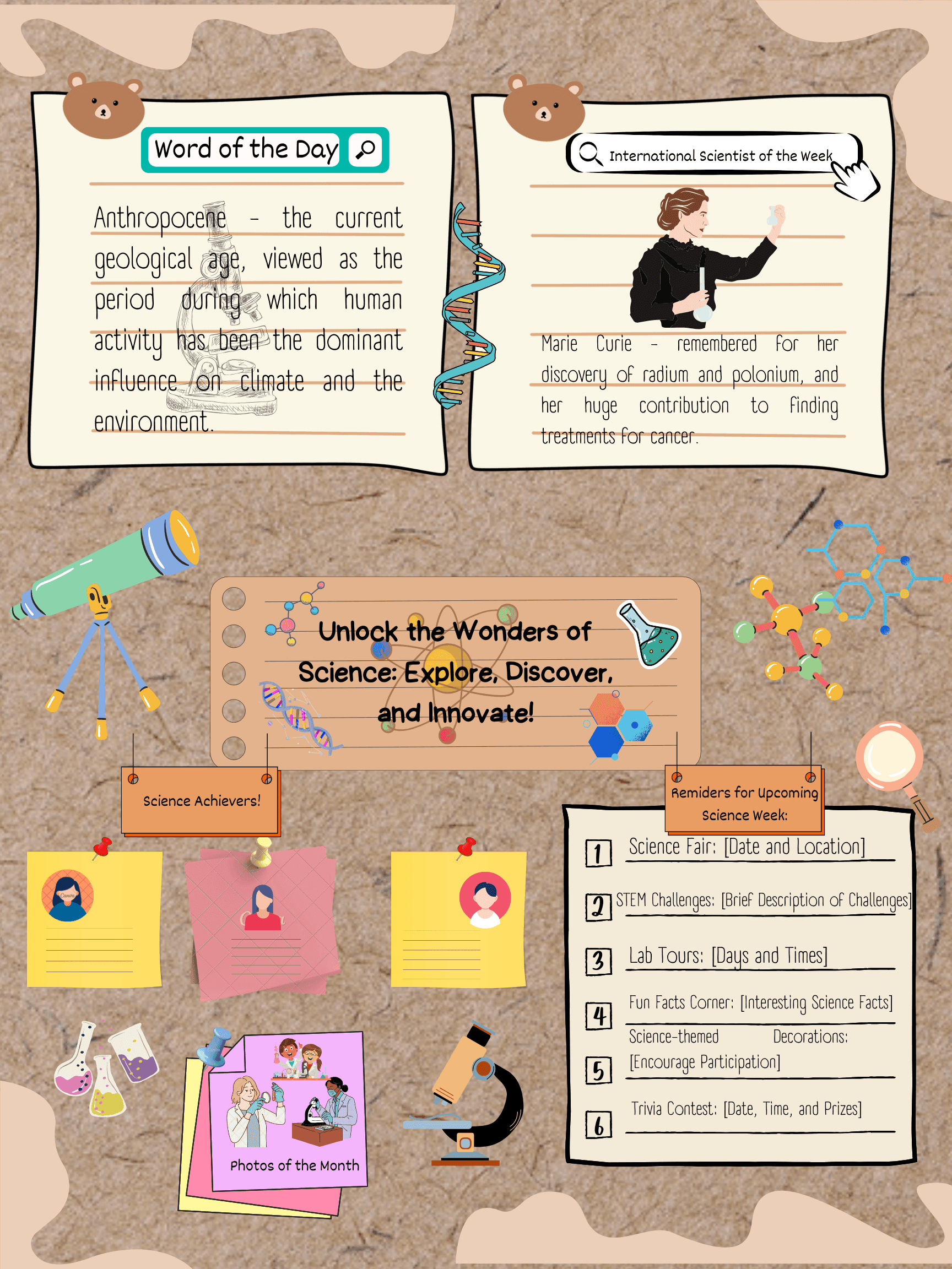 Poster Board Template Canva