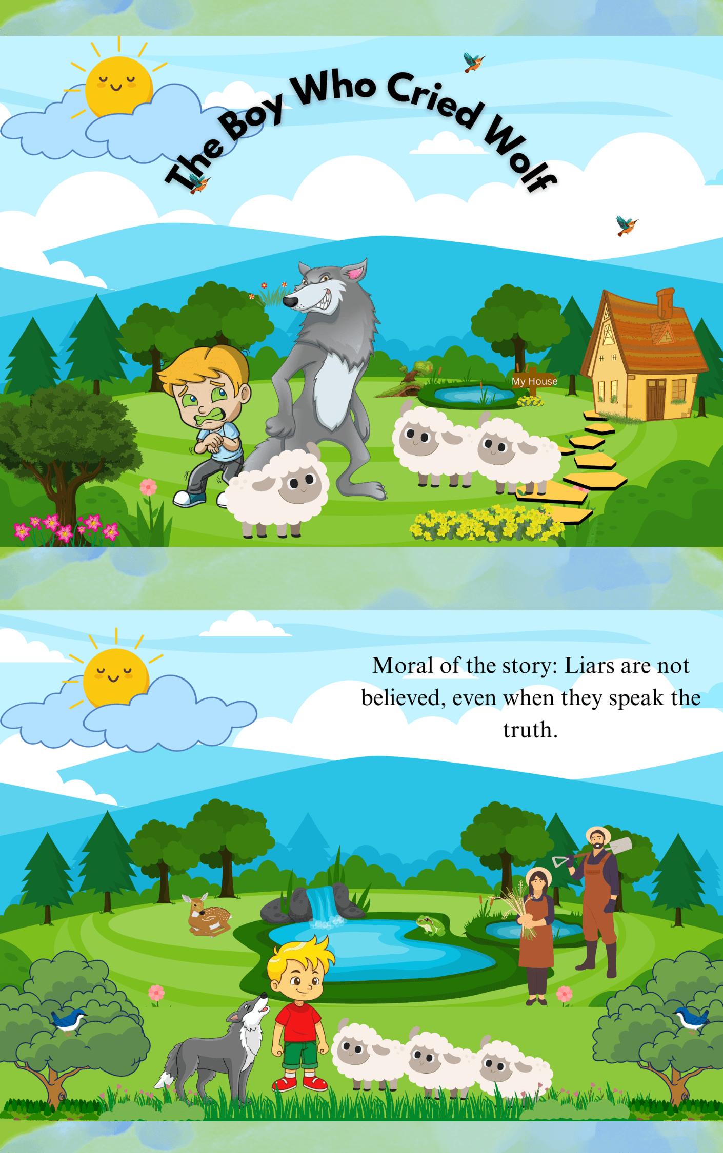 Boy Who Cried Wolf Sequencing