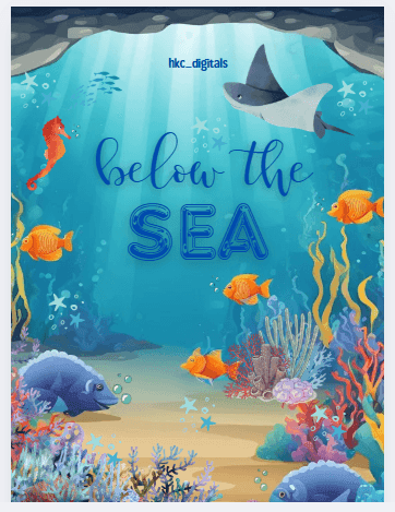 Template Of Under Ocean Free Sea PPT Template