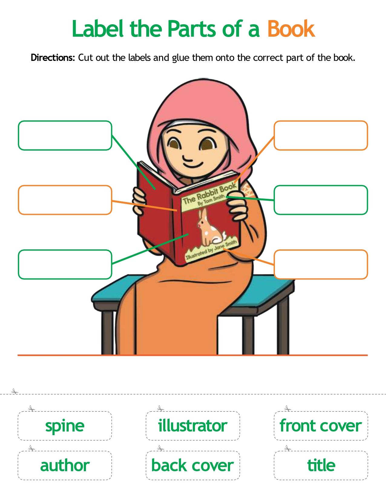 Parts Of A Book Worksheets 50 Parts Of A Book Worksheet | Chessmuseum