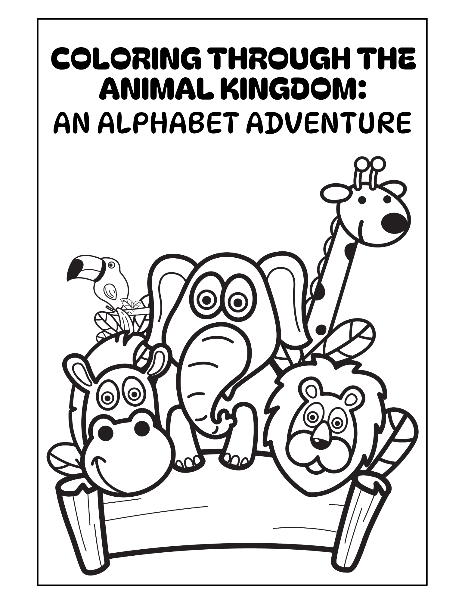 Zoo Animal Alphabet Coloring Pages [2025]