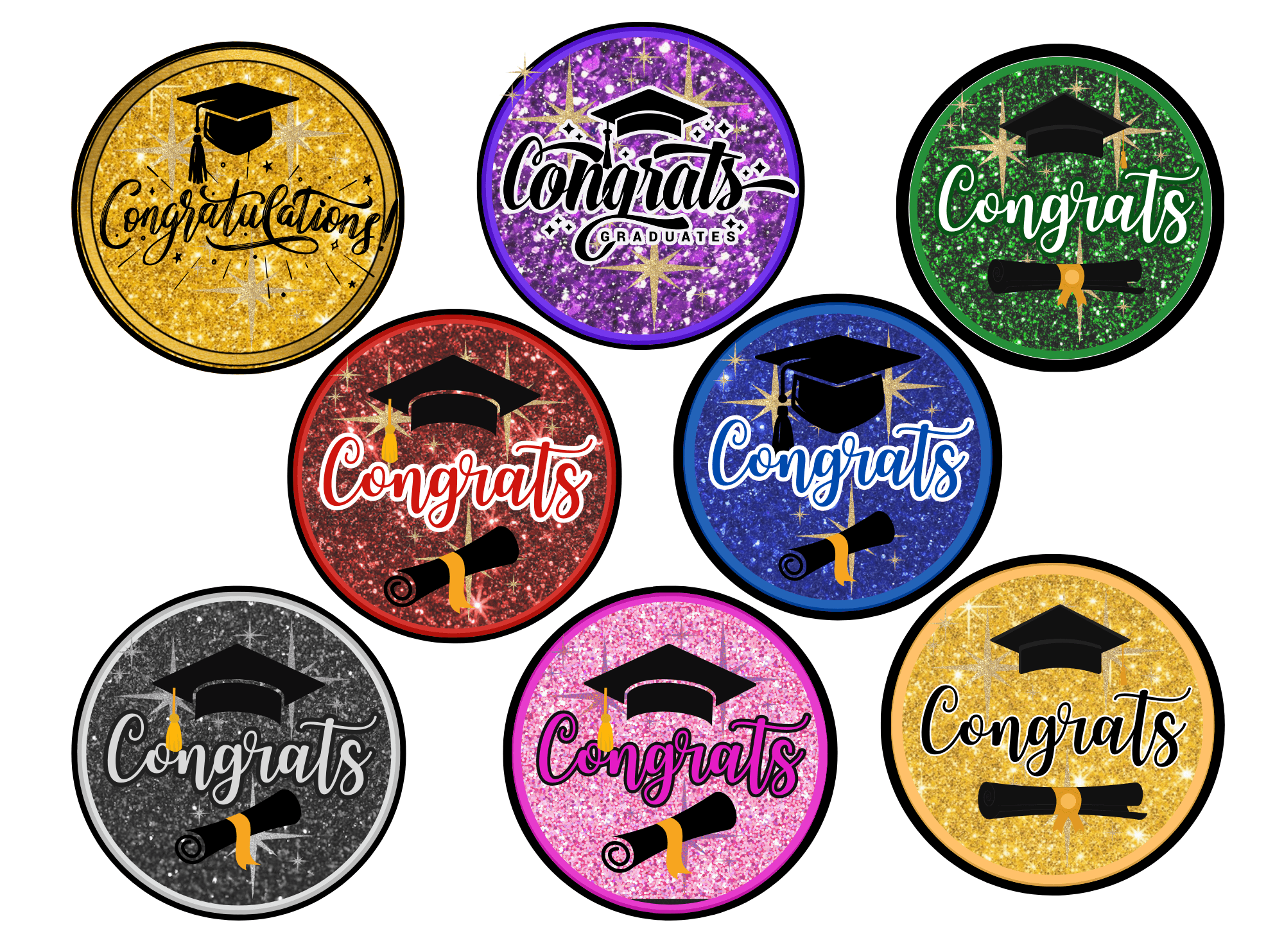 Congrats Graduates Logo