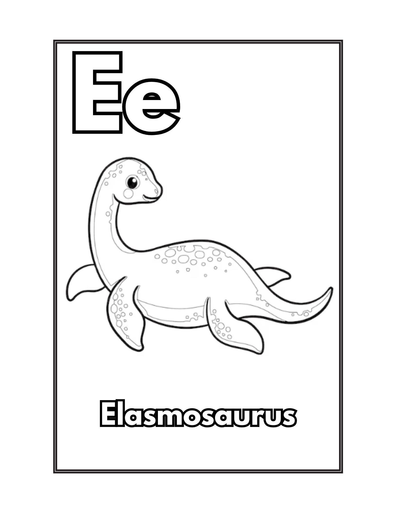 Dinosaur Alphabet Coloring Pages Dino Alphabet Coloring Pages