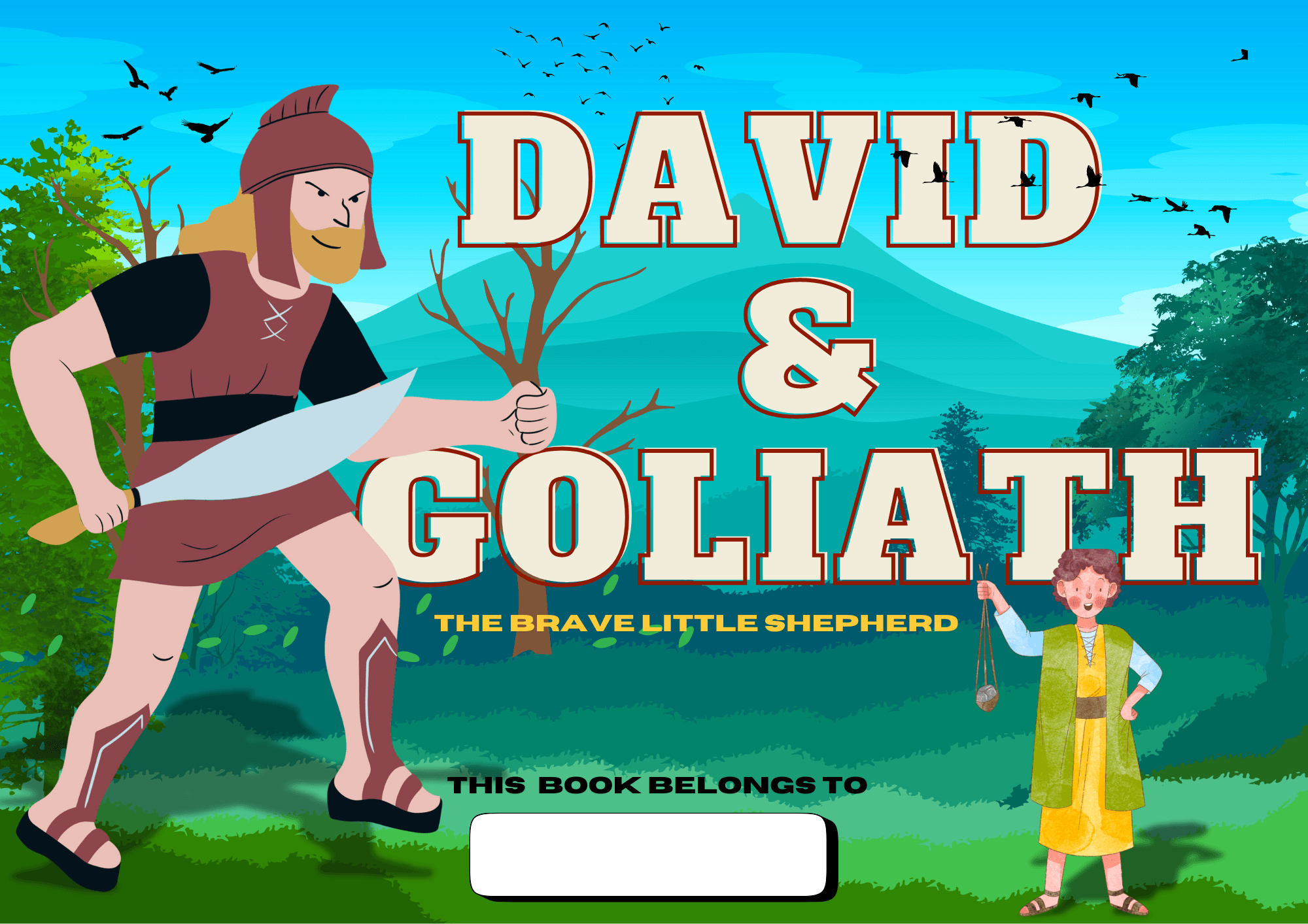 David And Goliath Story Book