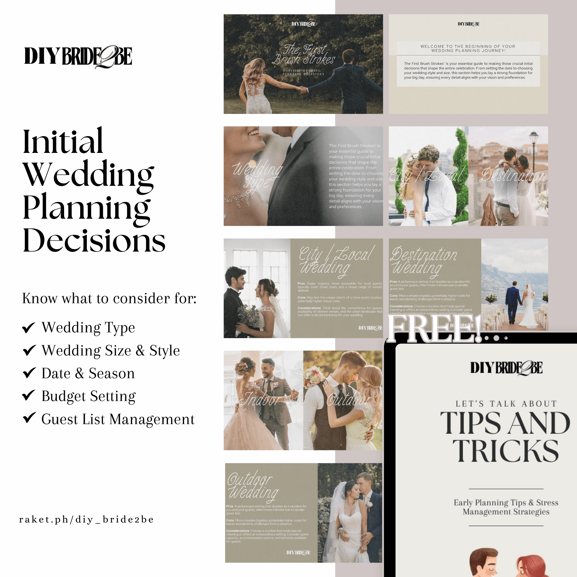 Wedding planning activities | Beachweddingtips.com