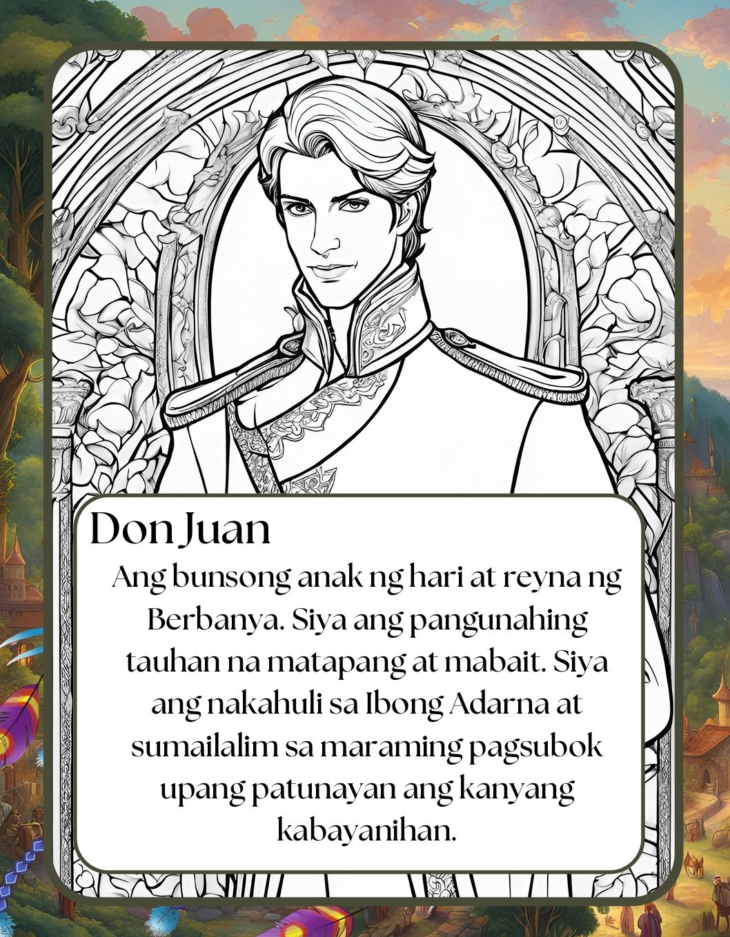 I Bong Adarna Coloring Pages Learny Kids