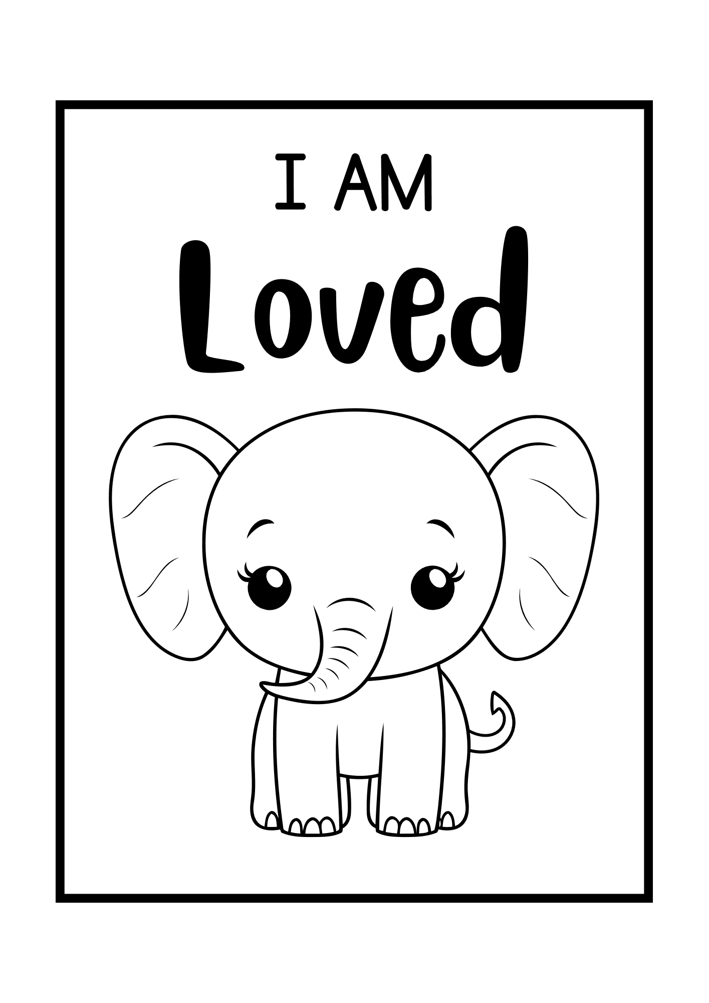 1 year old coloring pages