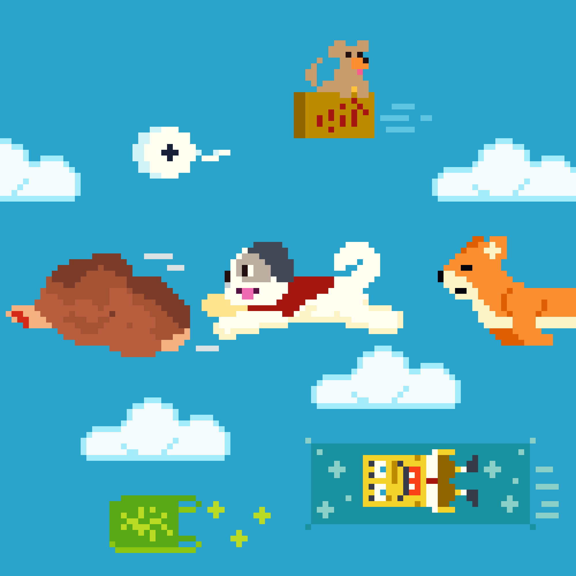 Pixel Animation by keenbits - Raket.PH