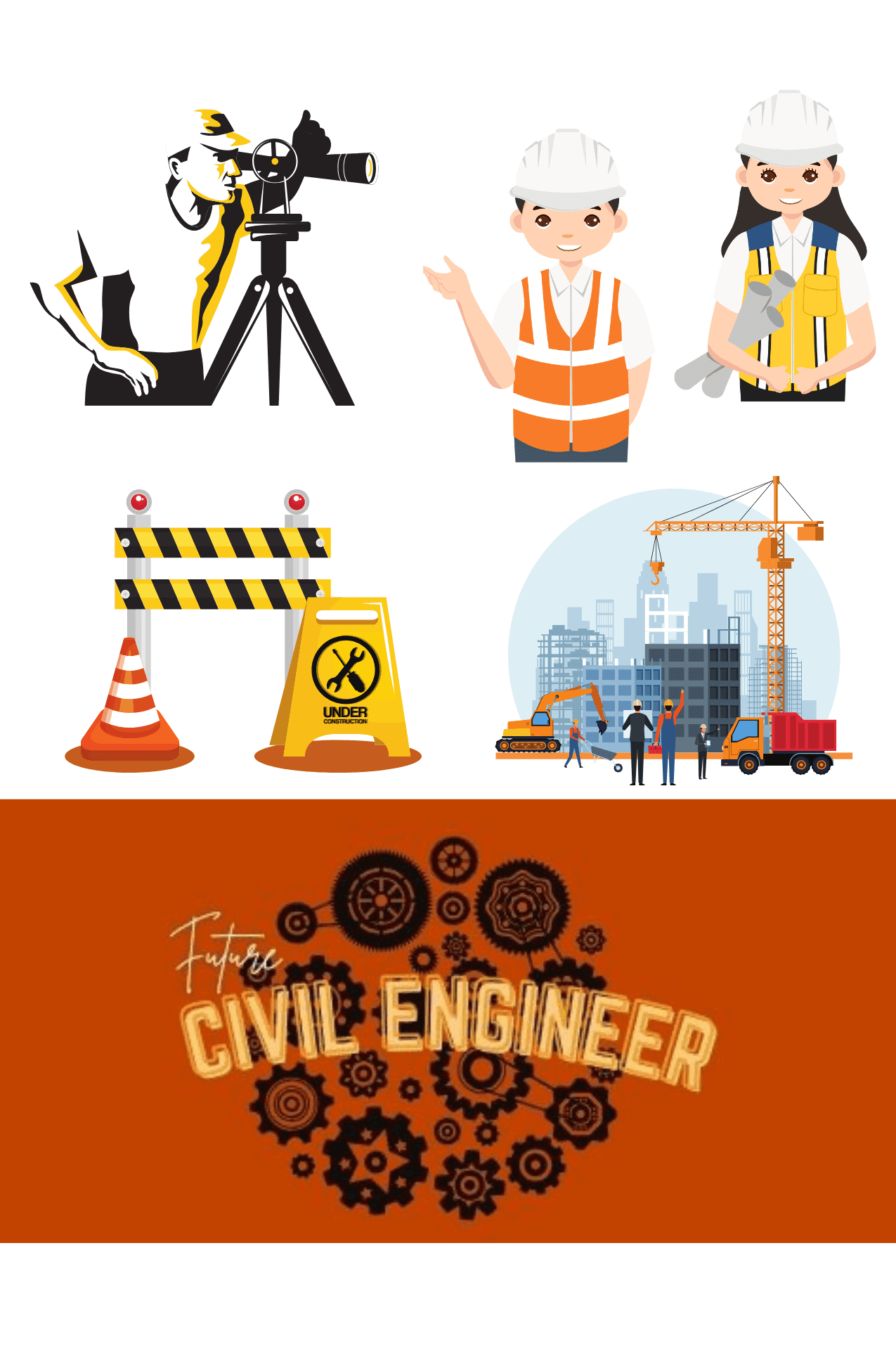 Civil Engineering Logo Sticker Civil Engineering Logo Logo Sticker