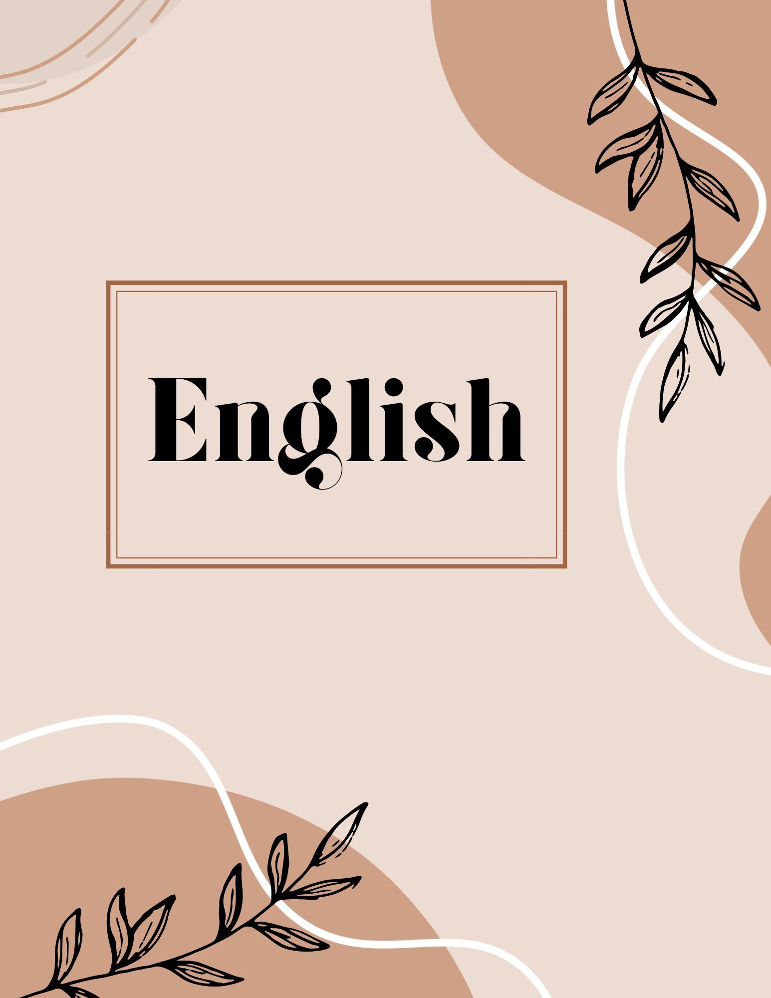 How To Make Cover Page Of English Notebook - Infoupdate.org