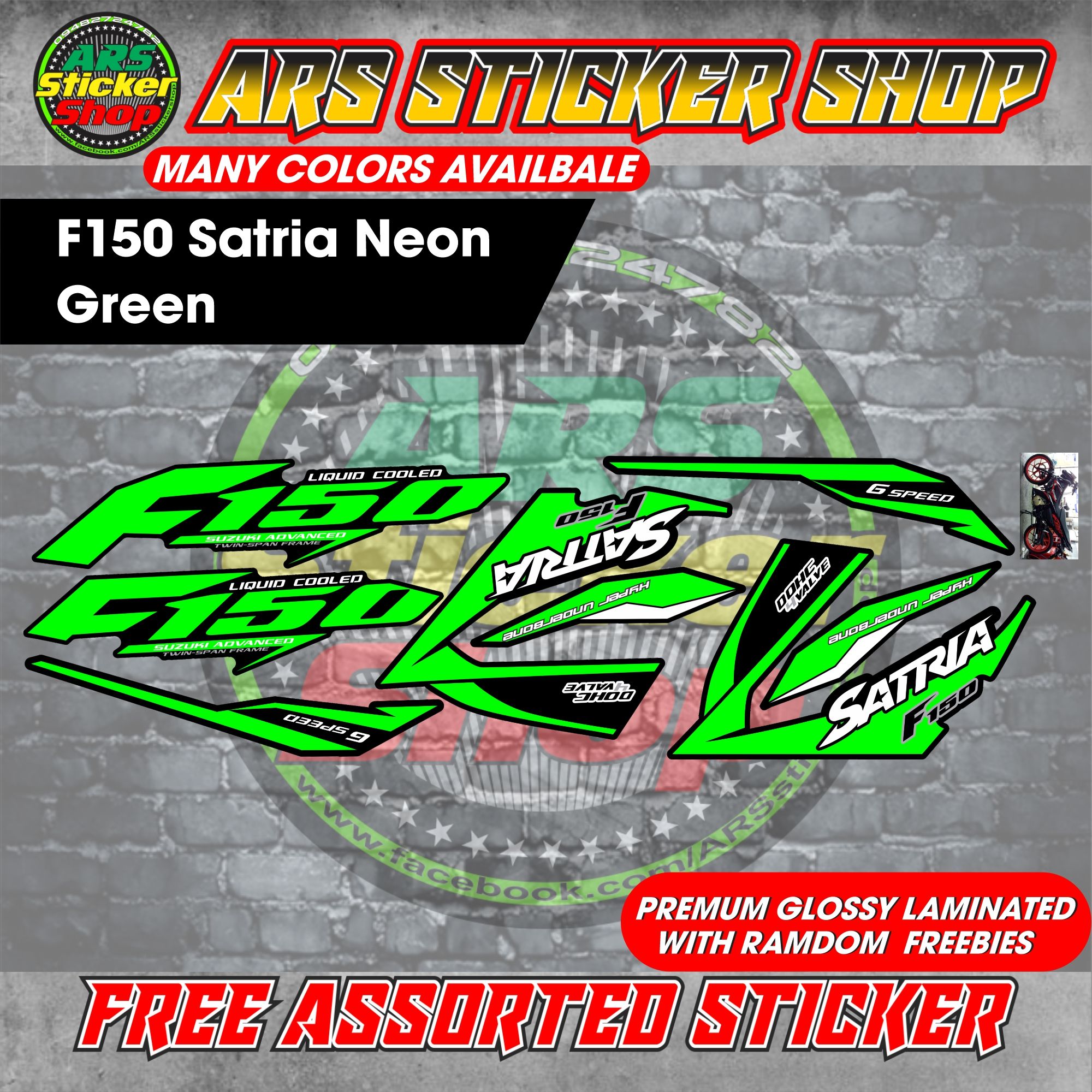 Logotipo Satria F150