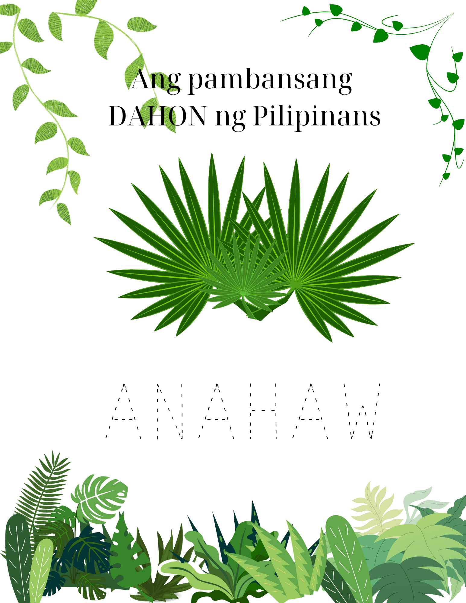 Pambansang Dahon