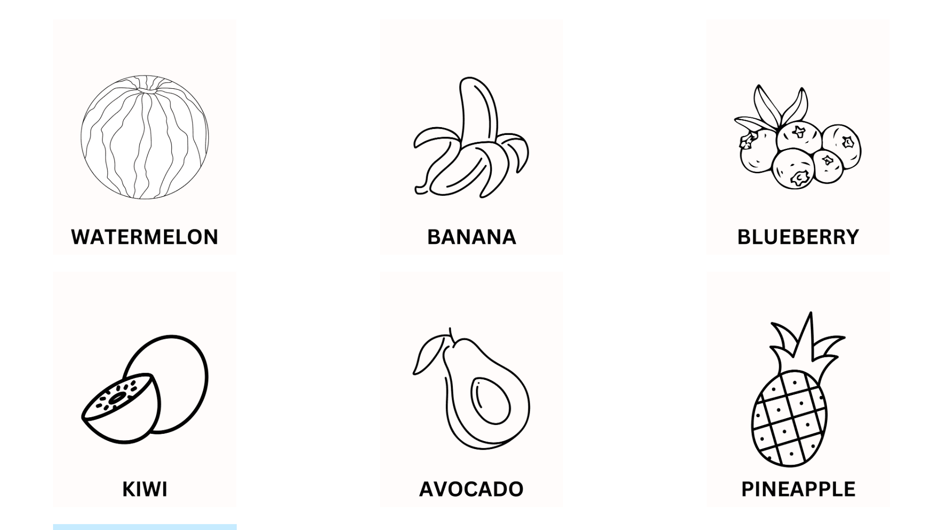 Fruit And Vegetables Basket Colouring Pages 40 Fruit Coloring Pages: