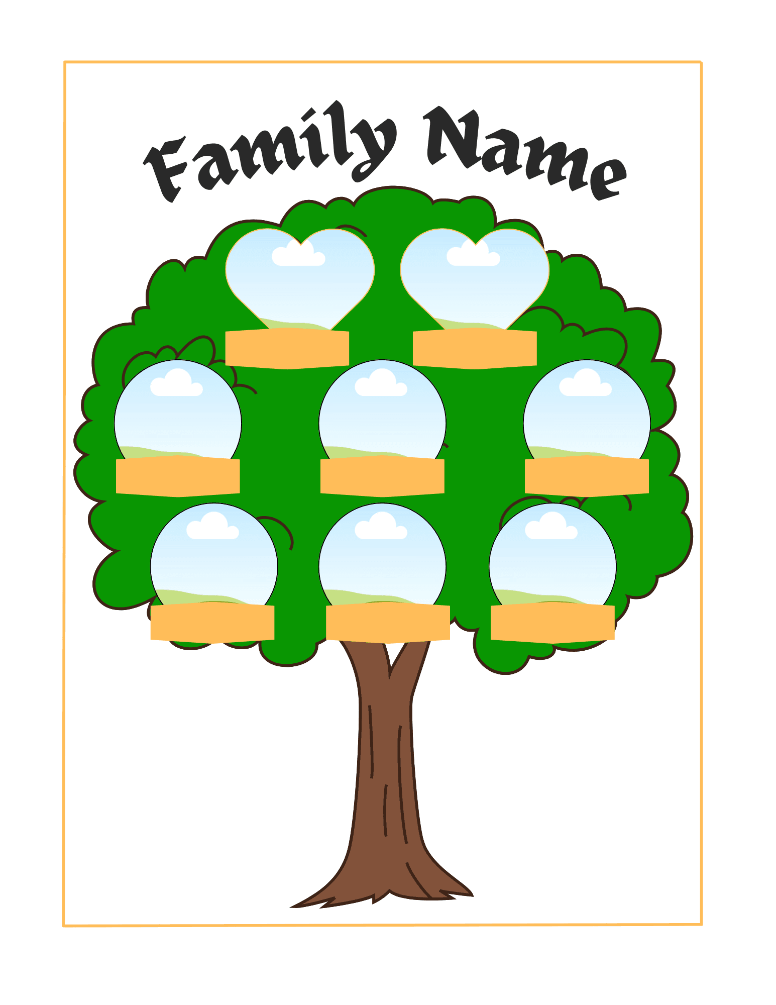 Family Tree Template Pictures - Infoupdate.org