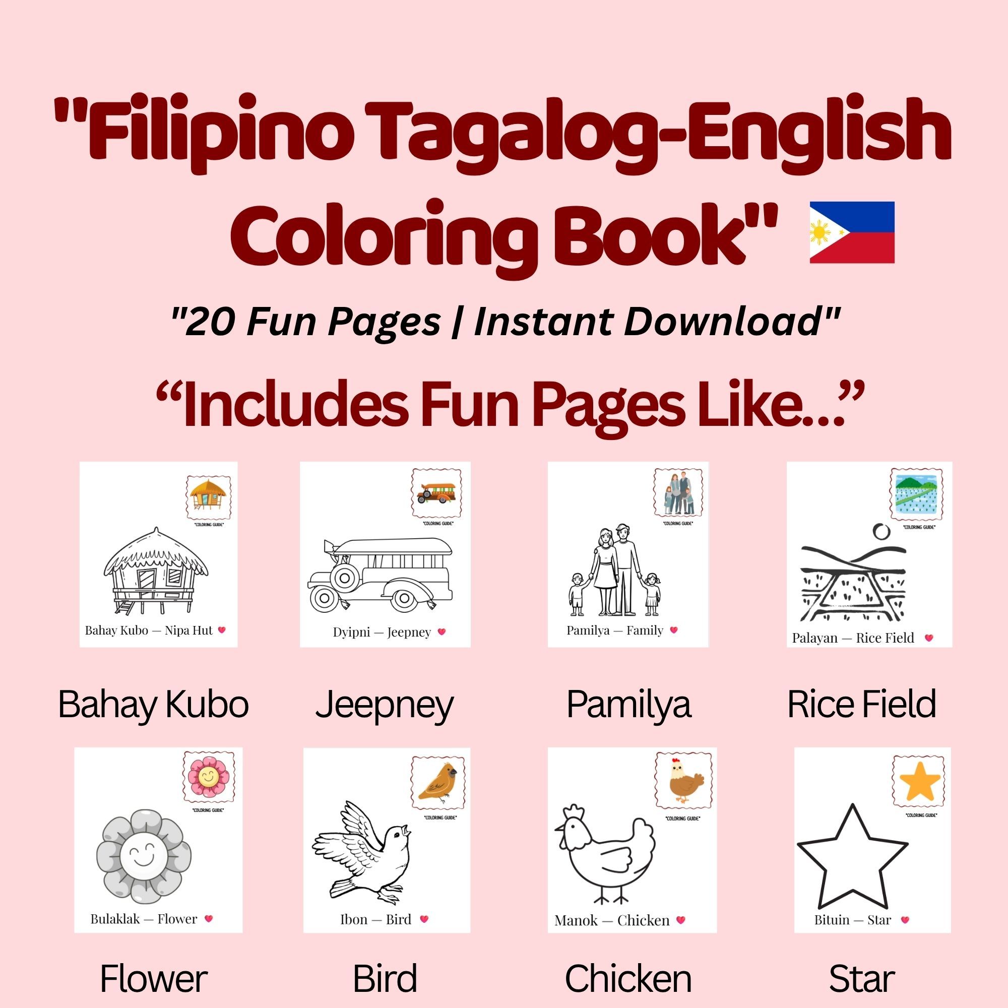jeepney coloring book