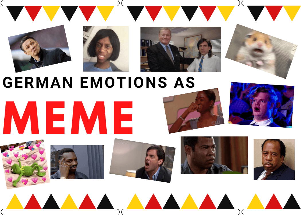 German Emotion Memes 🇩🇪 Learn German With Us 🇩🇪