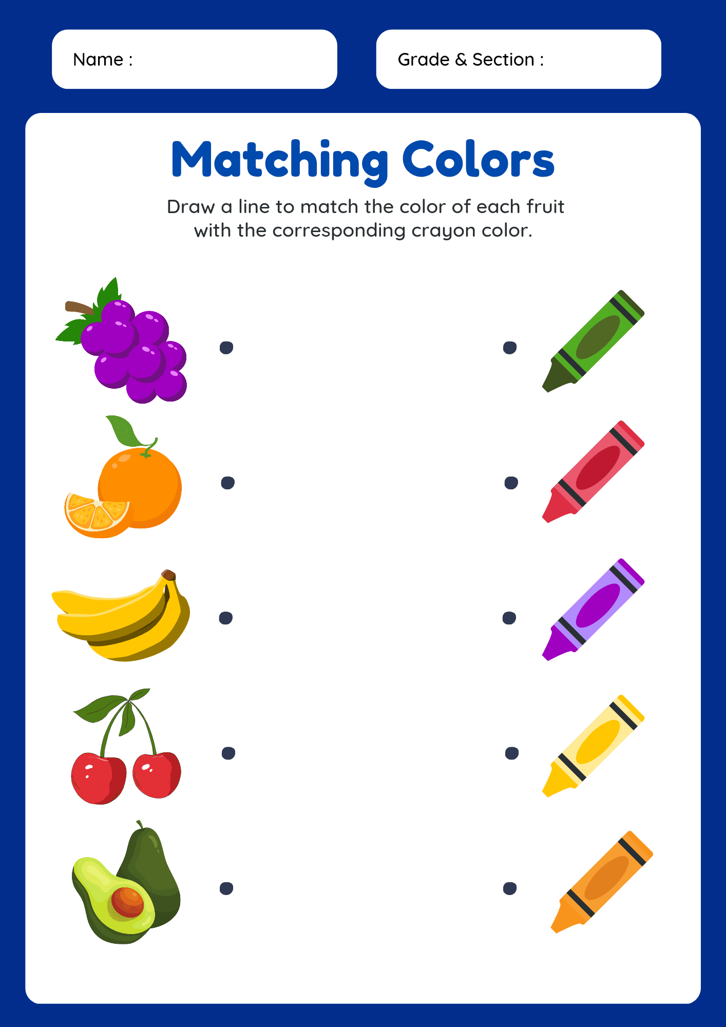 Colors Worksheet For Kids Color By Number Worksheets For Kindergarten