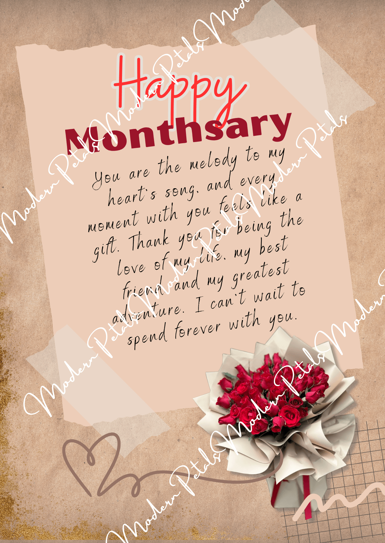 Monthsary Cards