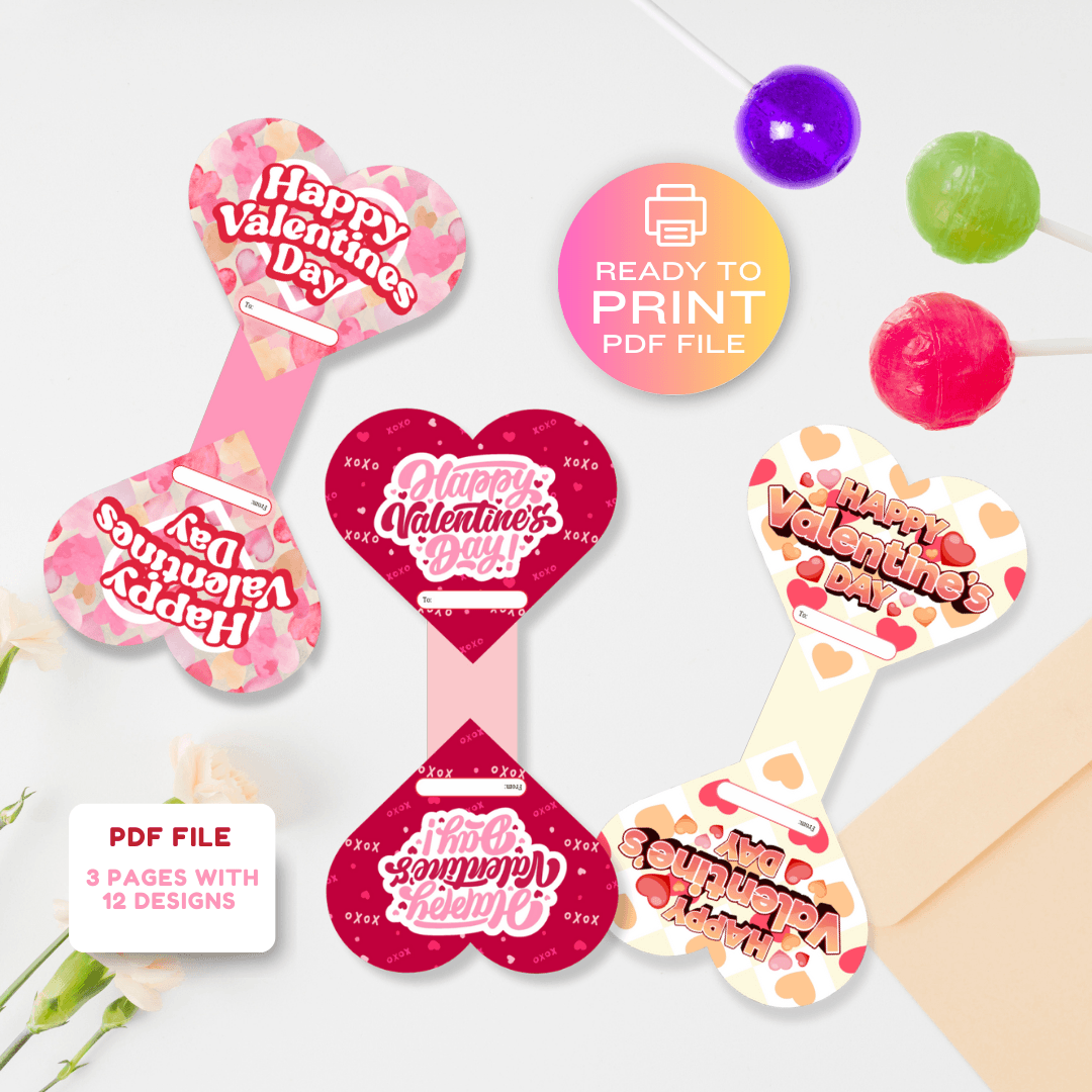 Valentine Lollipop Holder