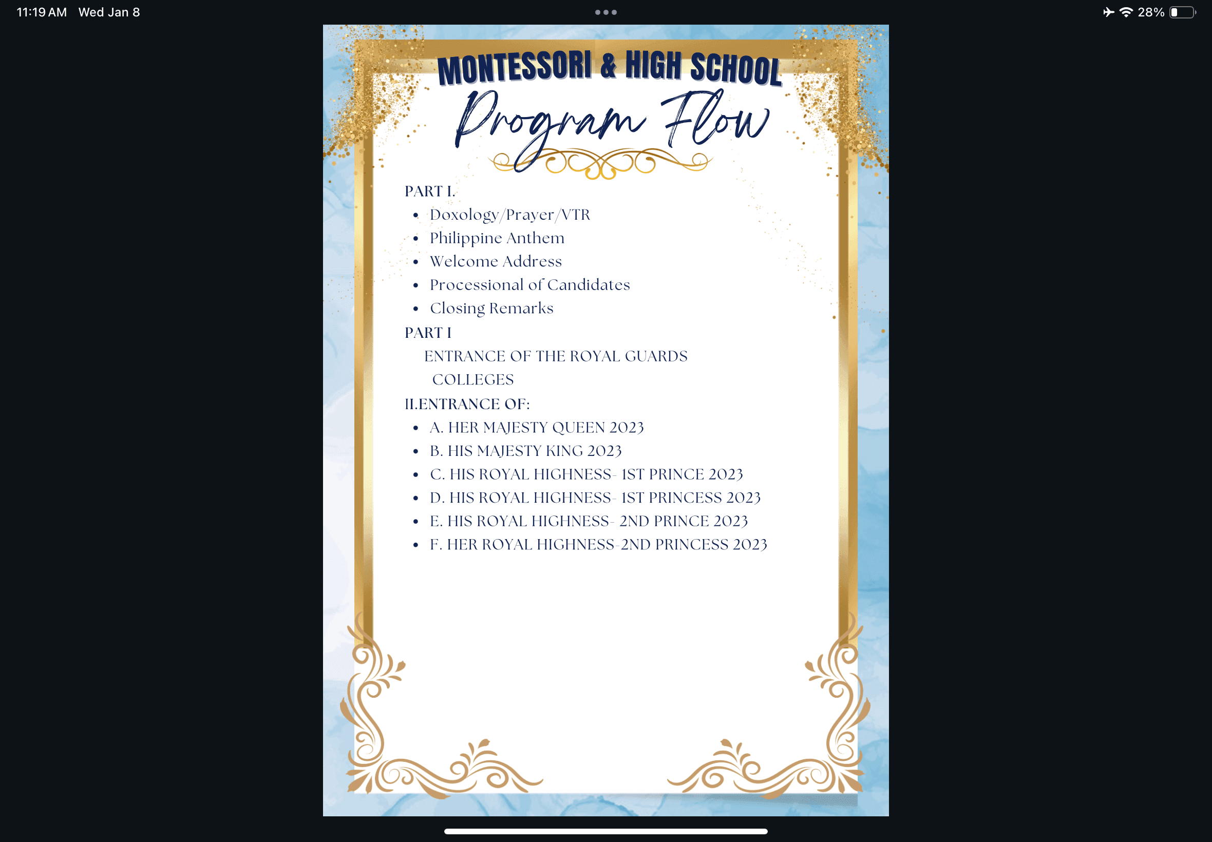 Anniversary Sample Program Download Free Sample Church Programs For