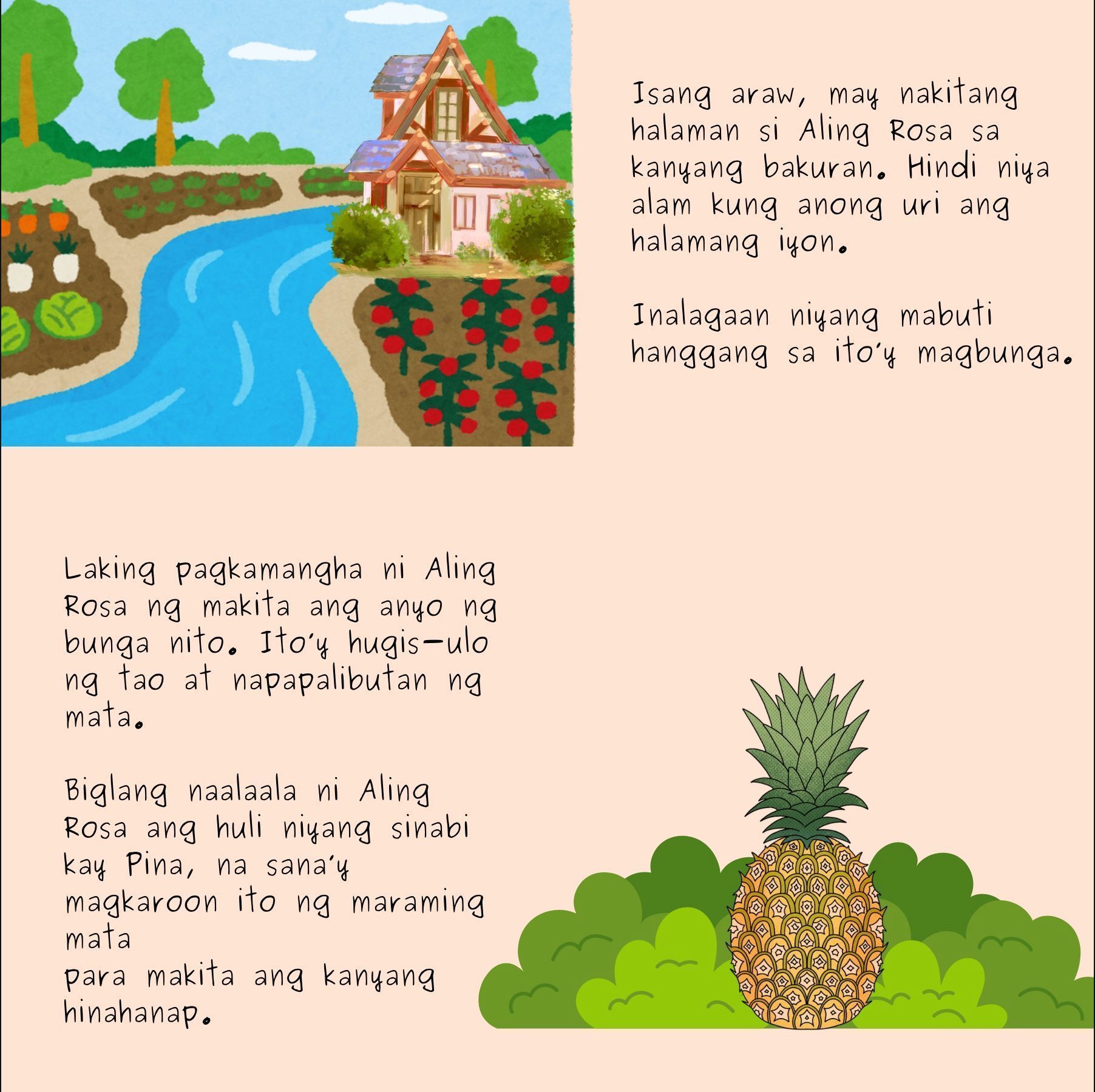 Alamat Ng Pinya Tagalog