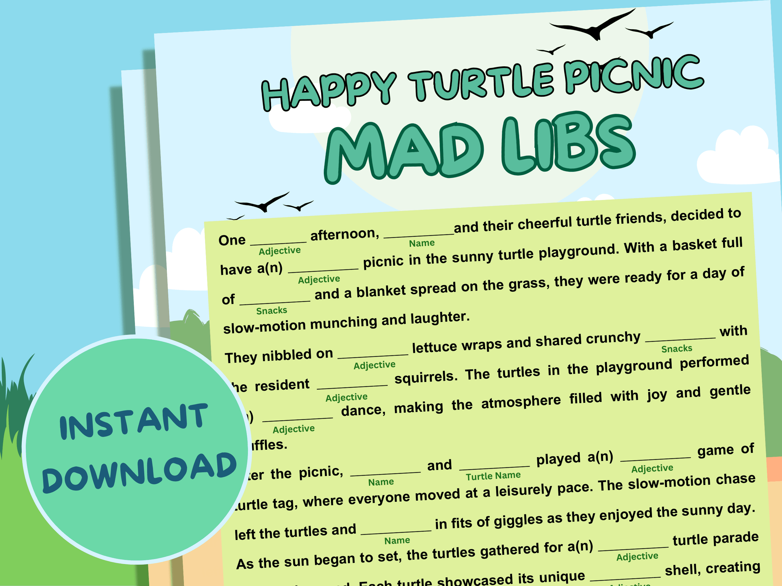 Mad Libs Our Solar System