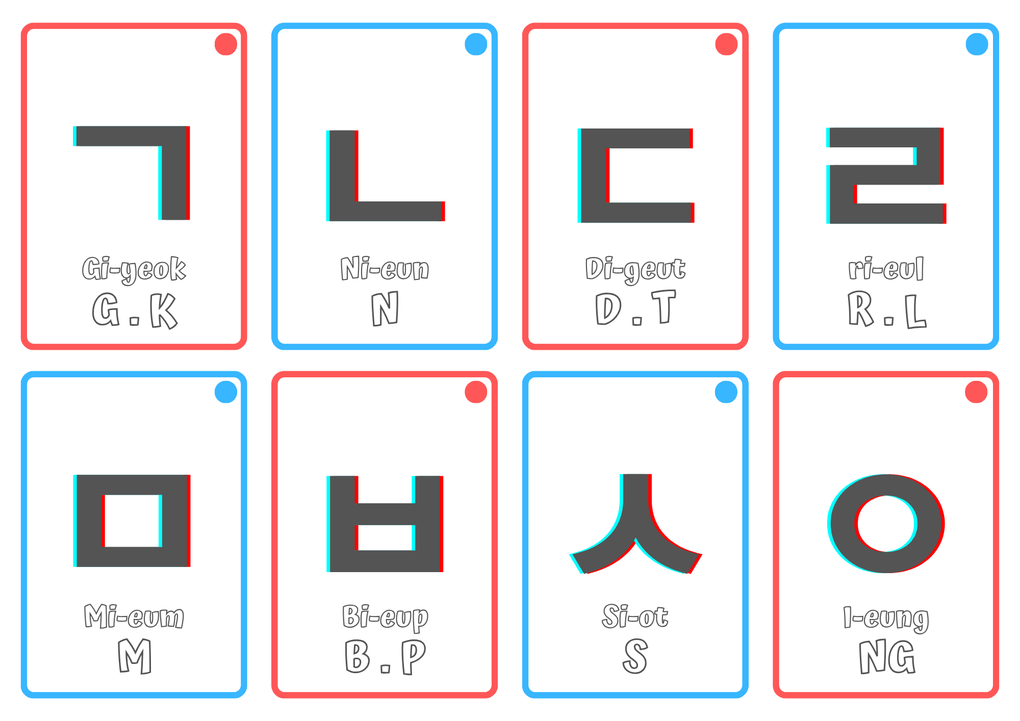 Korean Flashcards Complete Korean Number Flashcards Printable Digital