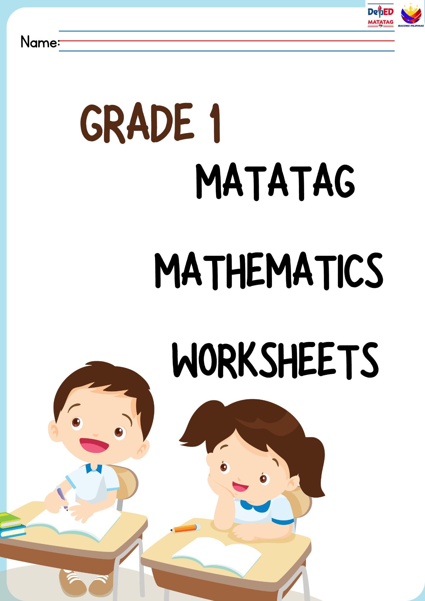 Worksheet Math Grade