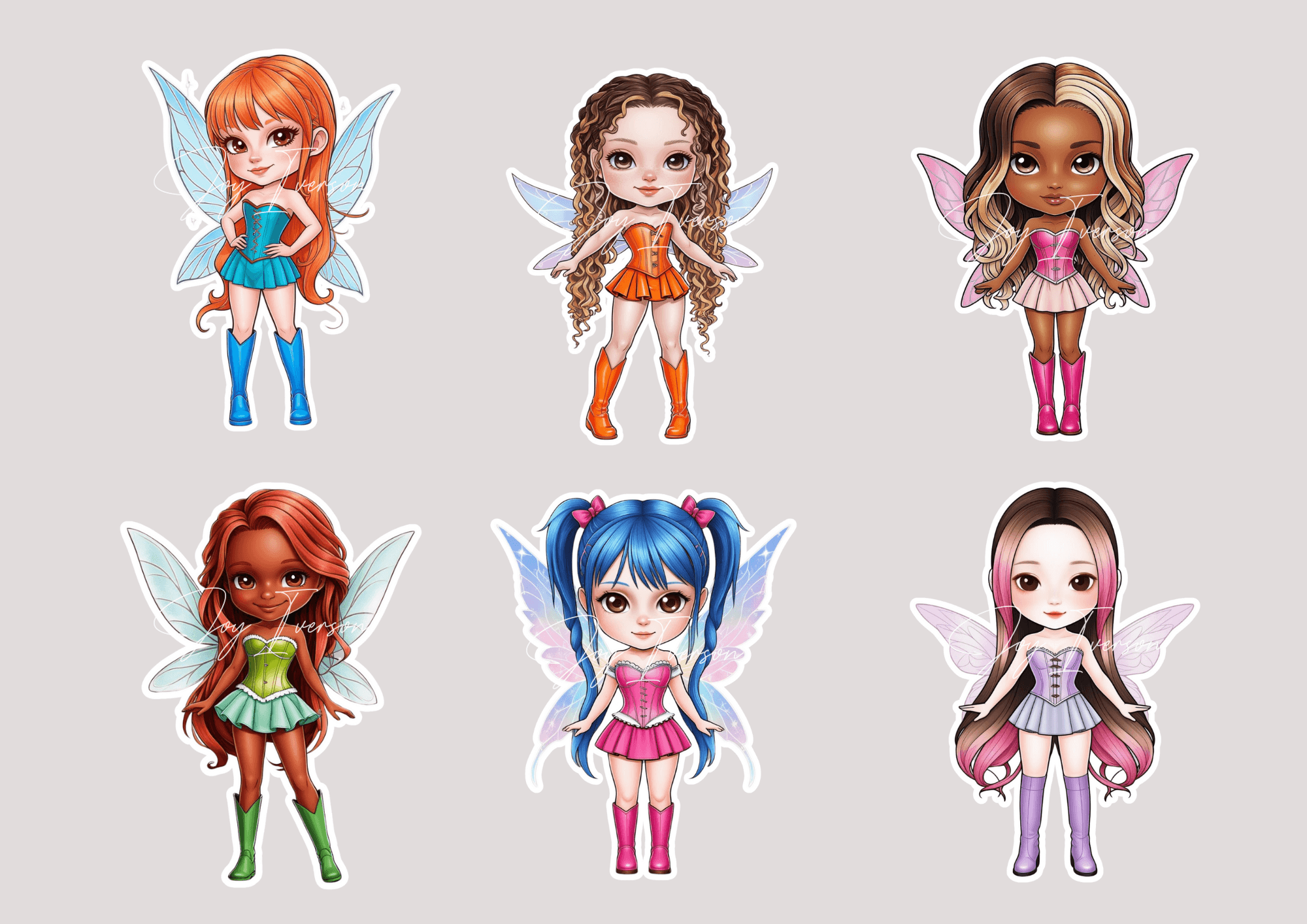 Chairt Nathanna Cainte Chibi Chaca Impressive Daughter | Shimmering