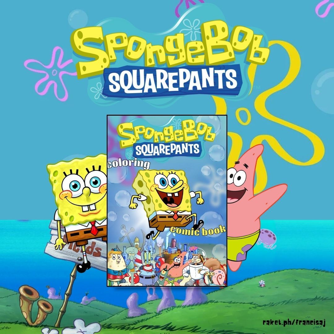 coloring pages online spongebob books