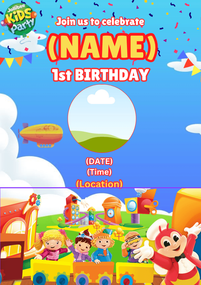 jollibee background design template