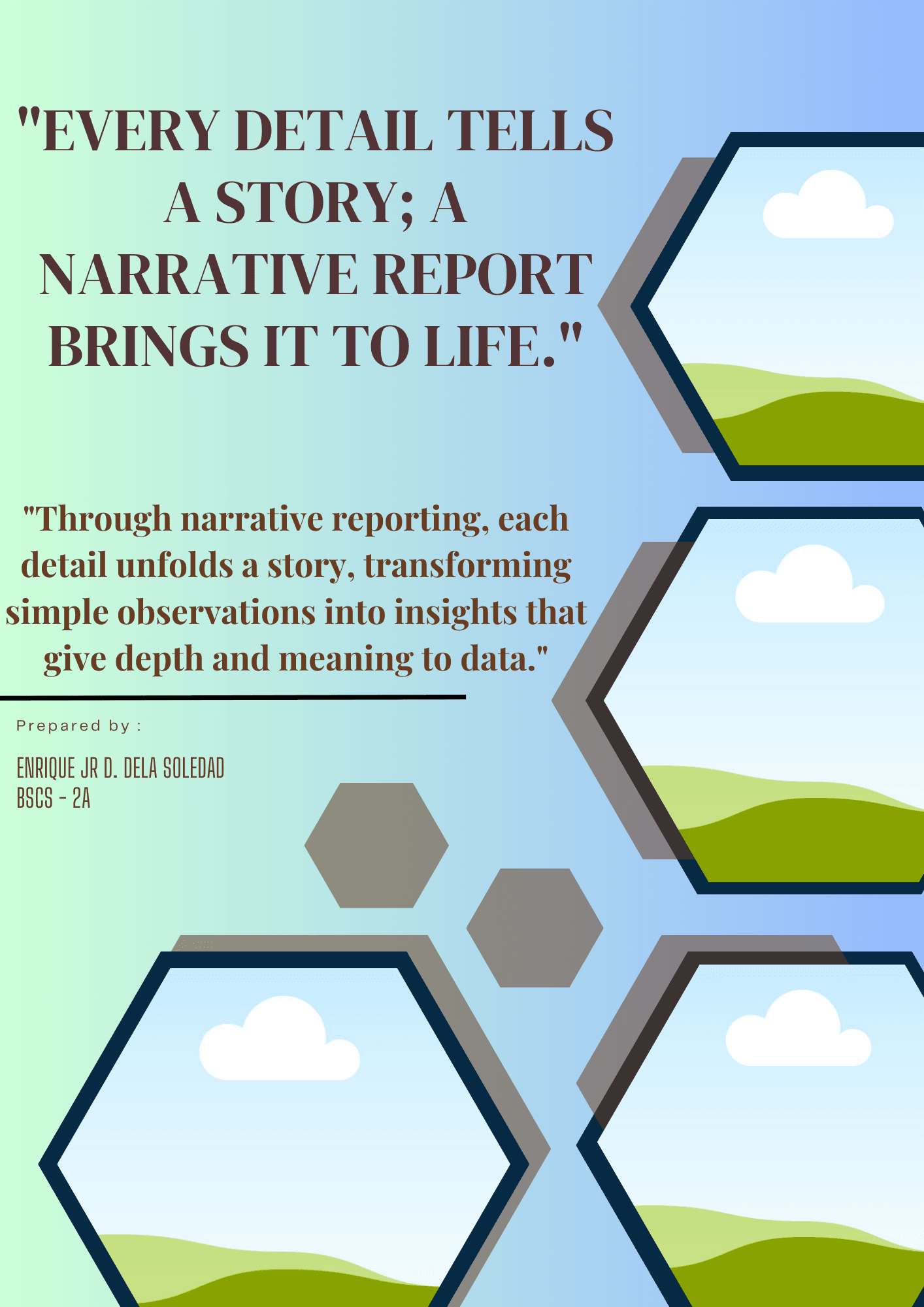 Narrative Report Inset Teachers Learning