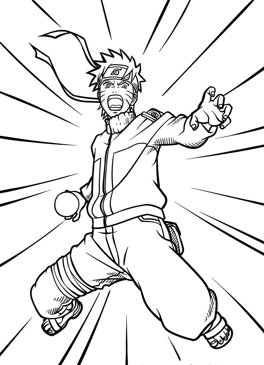Naruto Coloring Pages Printable Pdf Download - Infoupdate.org