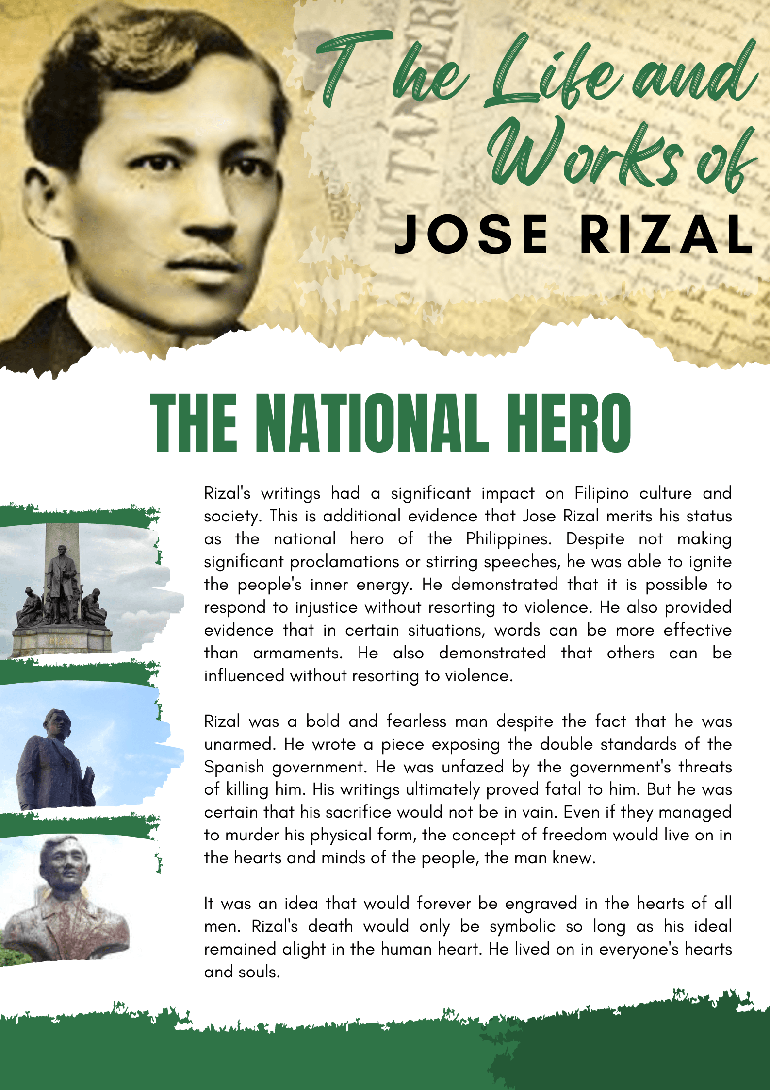 Jose Rizal Talambuhay José Rizal – Philippine Folklife Museum