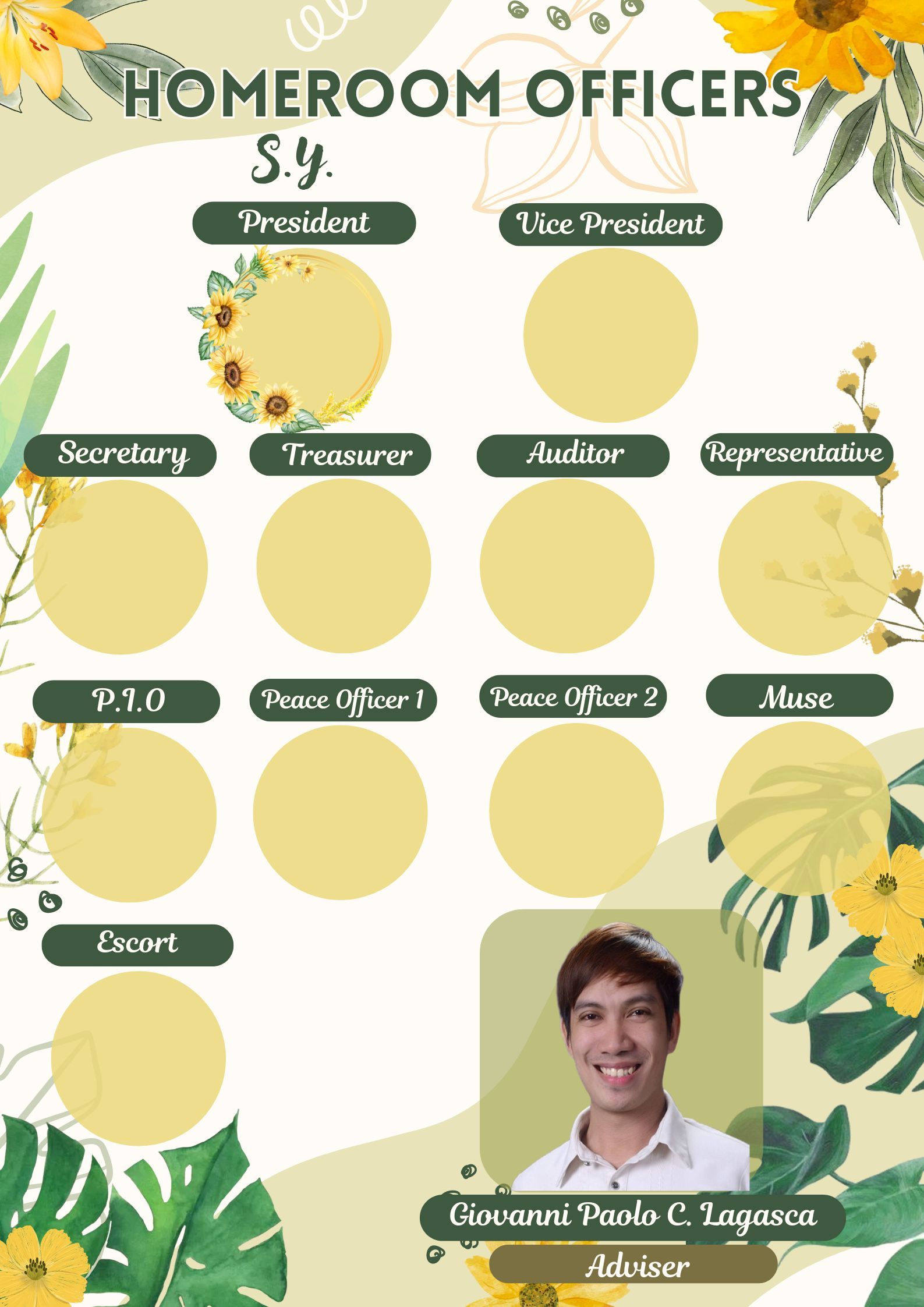 Class Officers Design