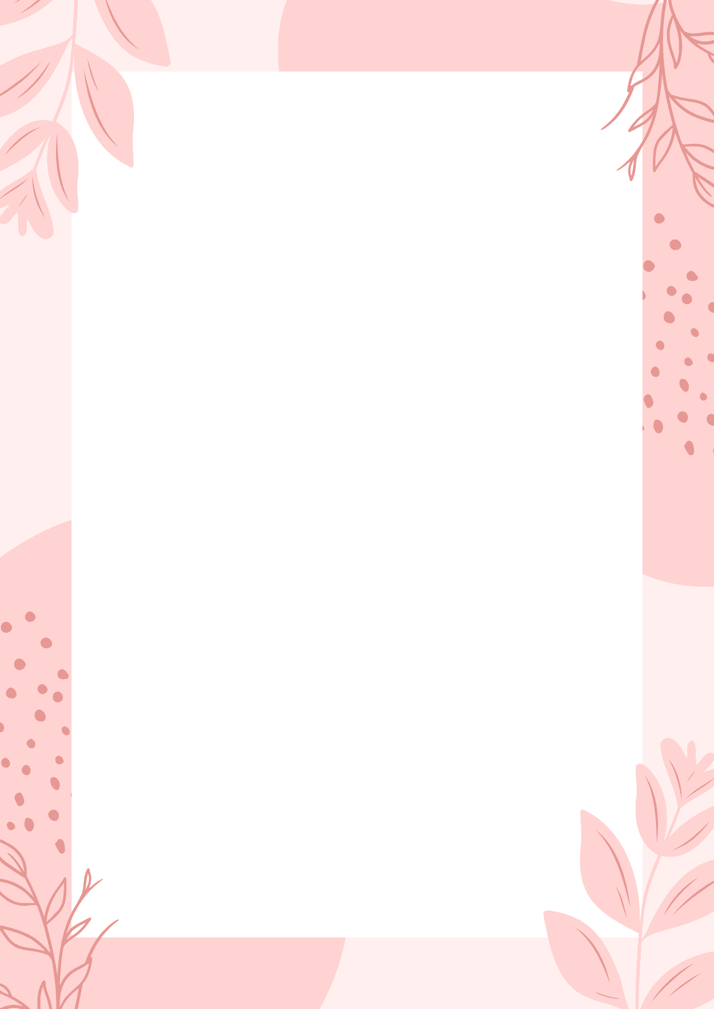 Pretty Pink Page Borders Border Design Black And Pink Clip Art