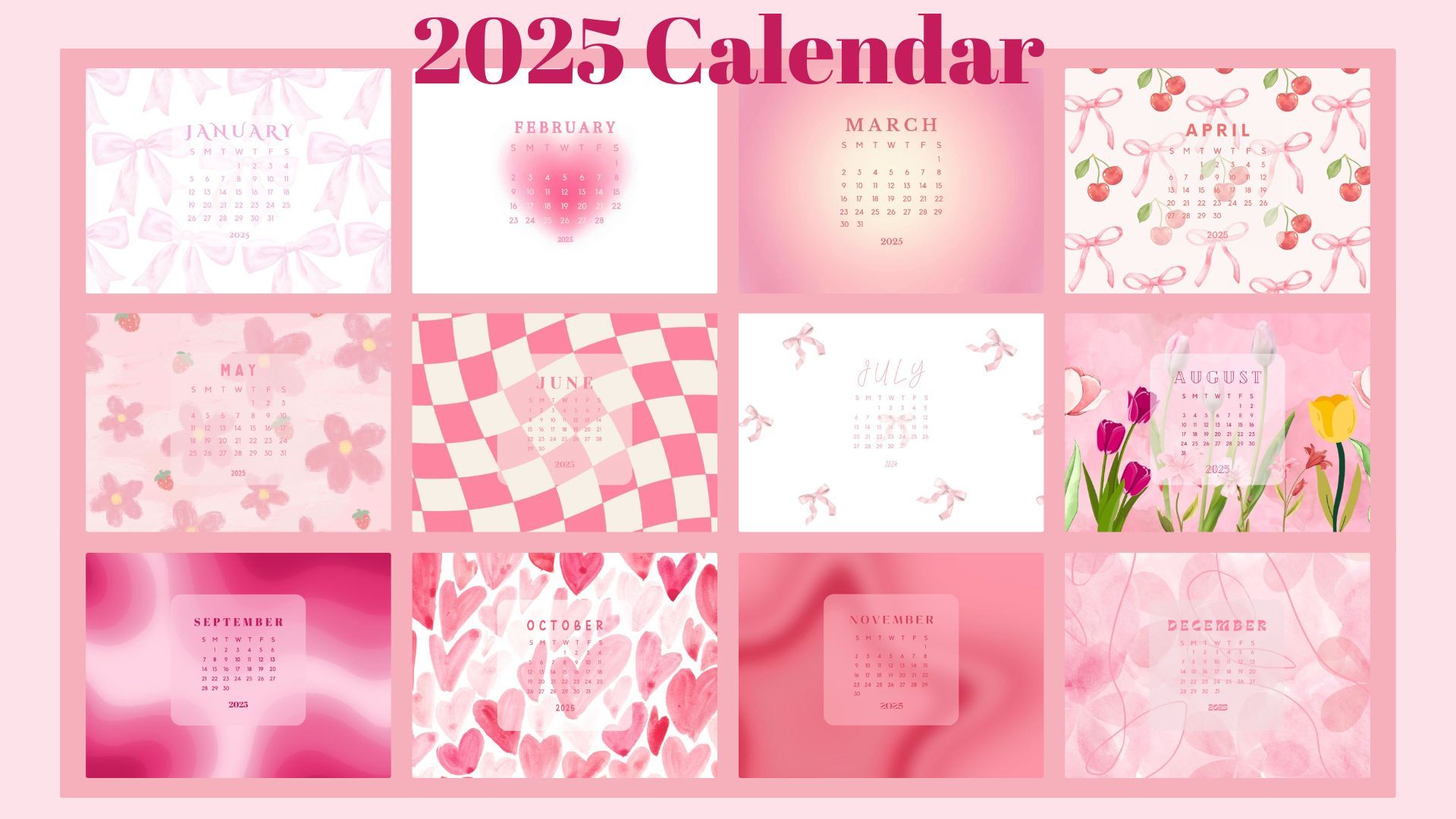 Calendar Desktop Wallpapers