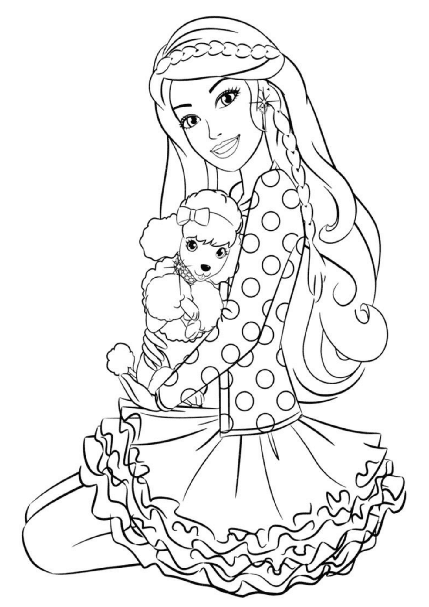 barnie coloring pages