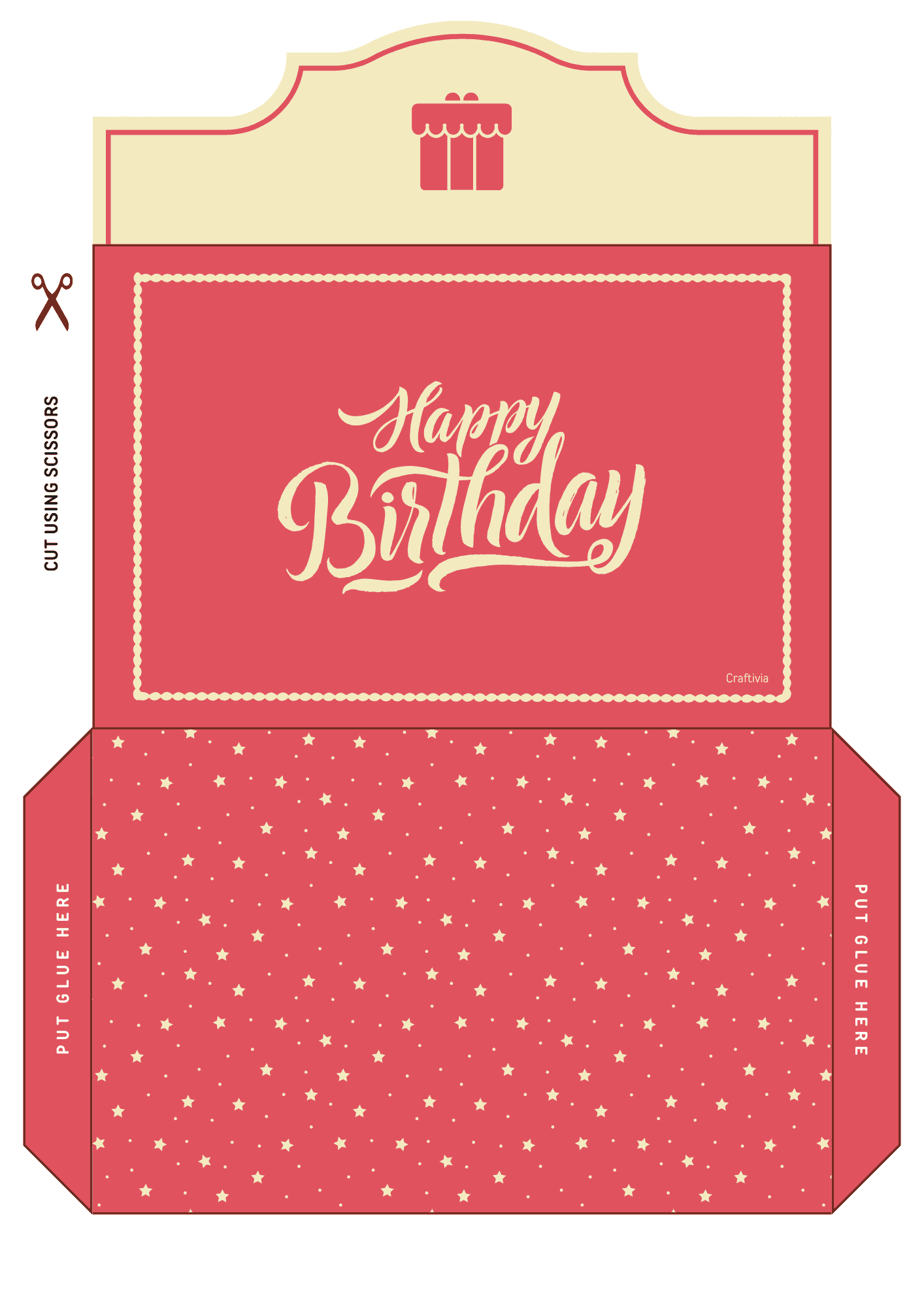 Free Printable Birthday Envelope Templates - FREE Templates