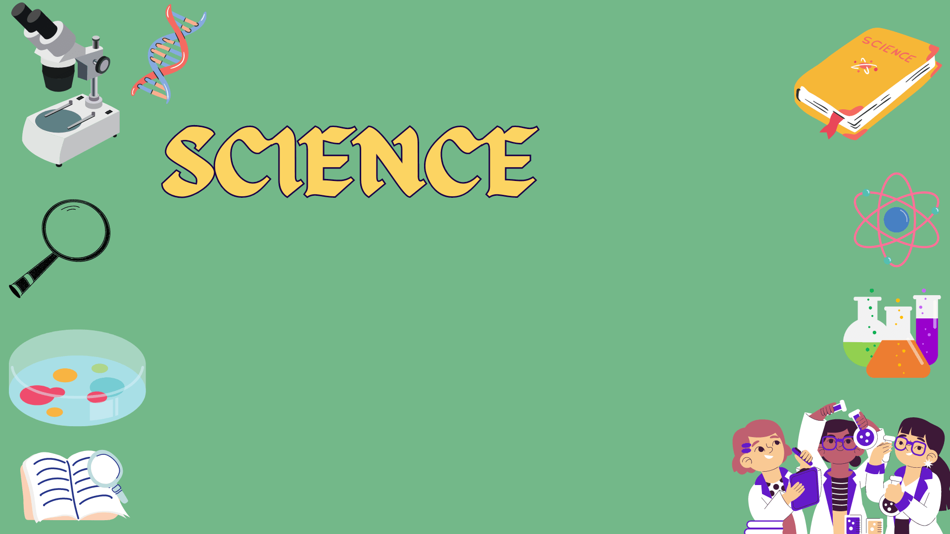 Science Backgrounds For Powerpoint For Kids Laboratory Science