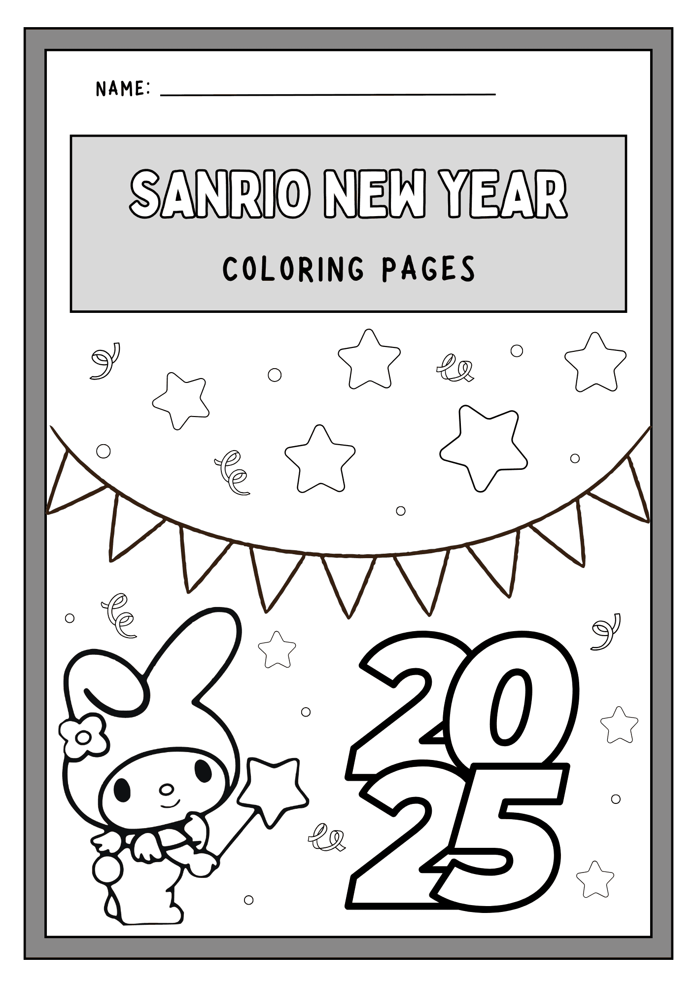 hello kitty i love you coloring pages