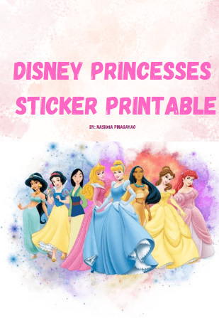 Disney Princess Printable Labels