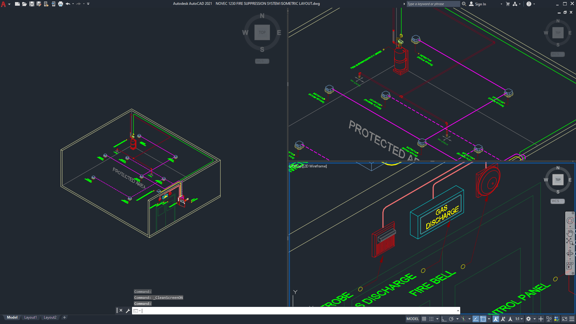 Cabinet Detail Fire System Dwg Detail For Autocad